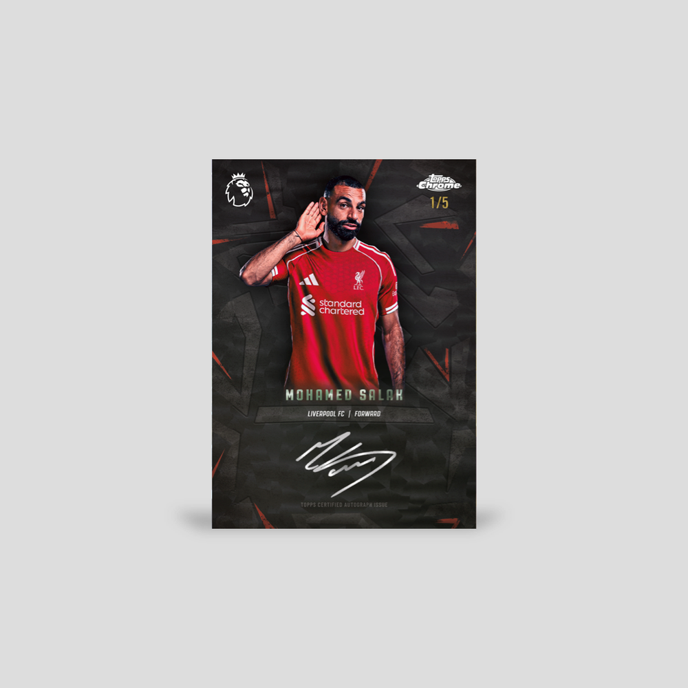 2026 Topps Chrome Premier League Soccer Hobby Box